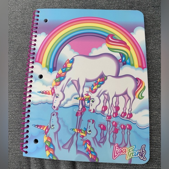 Lisa Frank | Office | Lisa Frank Sparkle Spiral Notebook Happy Birthday ...